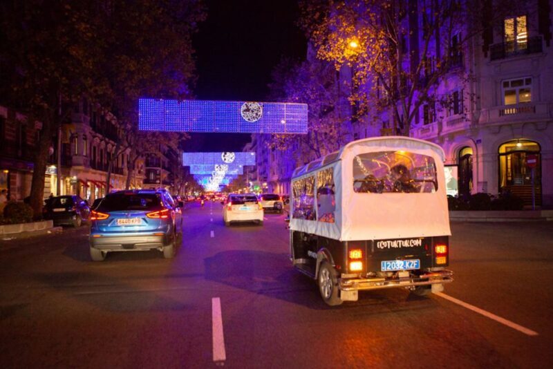 Madrid: Private Christmas Lights Tour by Eco Tuk-Tuk - FAQ