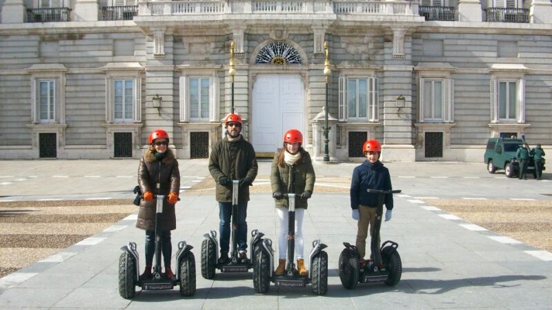 Madrid Private Segway tour. Retiro Park - Centro Historico - Safety and Practical Tips