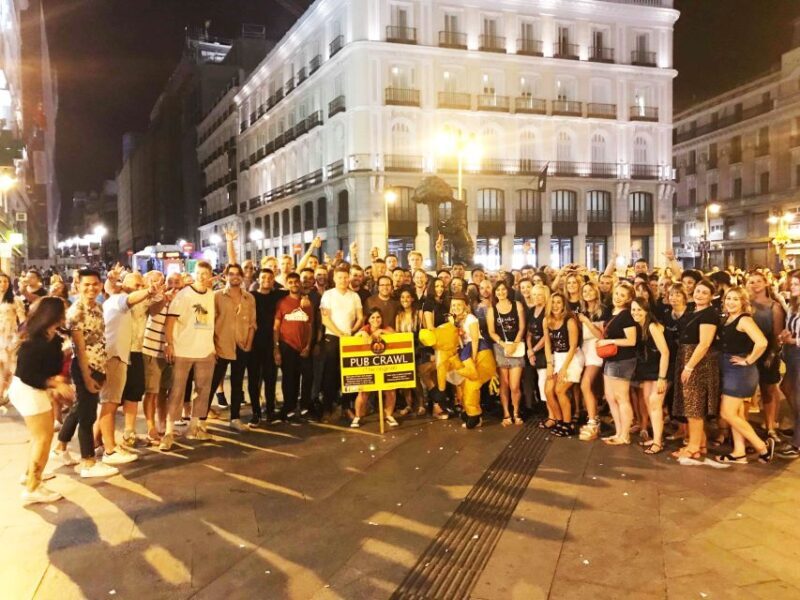 Madrid: Pub Crawl Madrid Running since 2005 Bar Exploration - Key Points