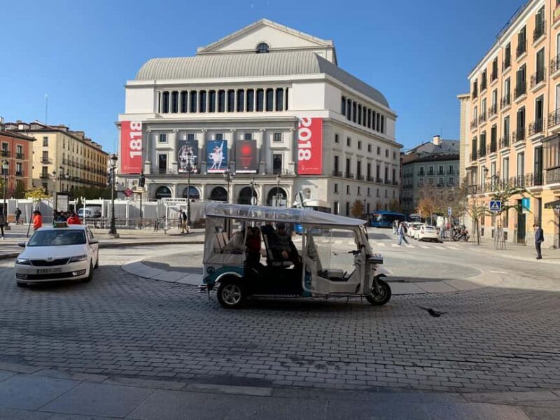 Madrid Tuk Tuk Highlights tour - Key Points
