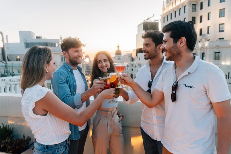 Madrid: Walking Tour, Prado Museum Visit & Rooftop Drinks - Key Points