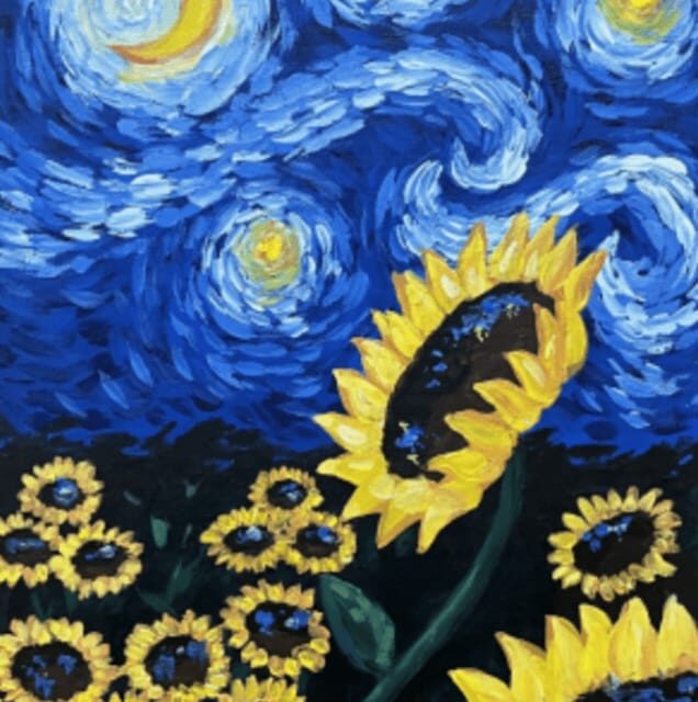 Madrid: Wine Gogh Glow Academy Paint and Sip Classes - FAQs