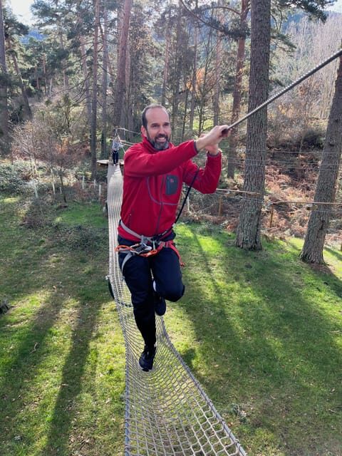 Madrid: Zip line circuits high in the trees - An Overview of the Experience