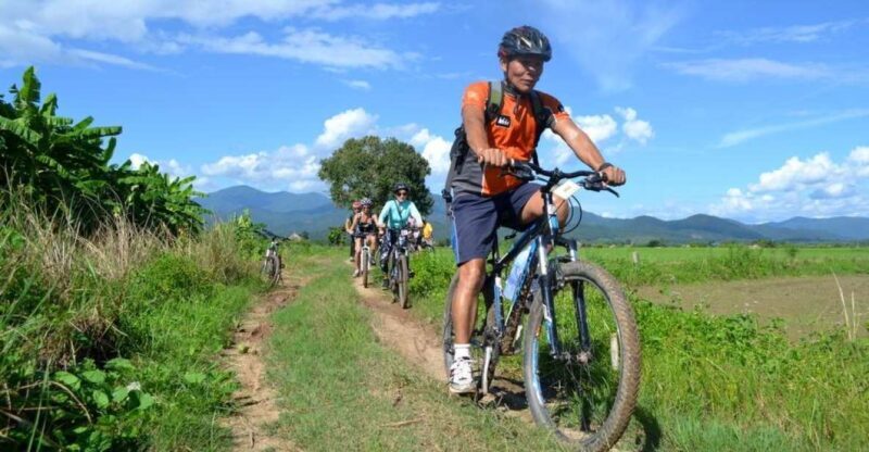 Mae Taeng Valley and Sticky Waterfalls Cycling Tour - Key Points