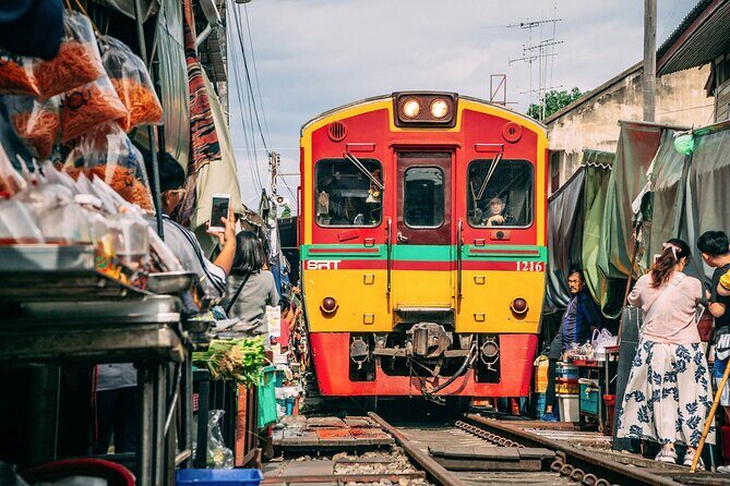 Maeklong Railway & Damnoen Saduak Floating Market Tour  Full Day - Exploring the Highlights in Detail