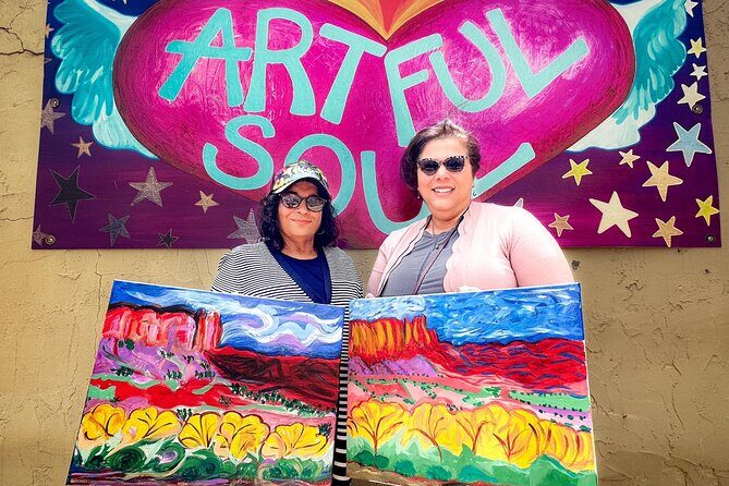 Magic on Canvas Painting Class at Artful Soul Santa Fe - A Well-Designed Creative Escape in Santa Fe: Magic on Canvas Painting Class at Artful Soul