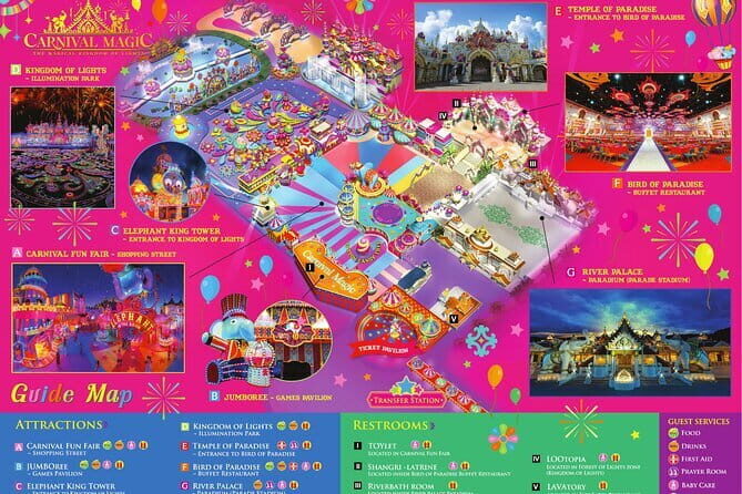 Magical Carnival Phuket Entrance tickets - The Itinerary in Detail: What to Expect