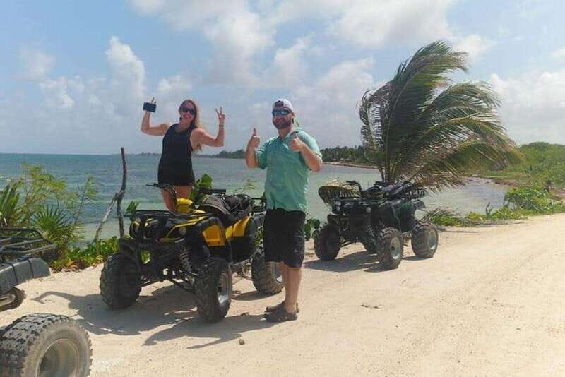 Mahahual: ATV Adventure & Open Bar Beach Day with Lunch - Key Points