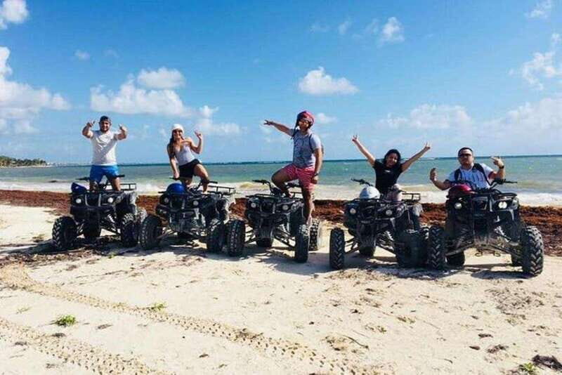 Mahahual: ATV Adventure & Open Bar Beach Day with Lunch - Beach Day at Poncho’s Restaurant Beach Club
