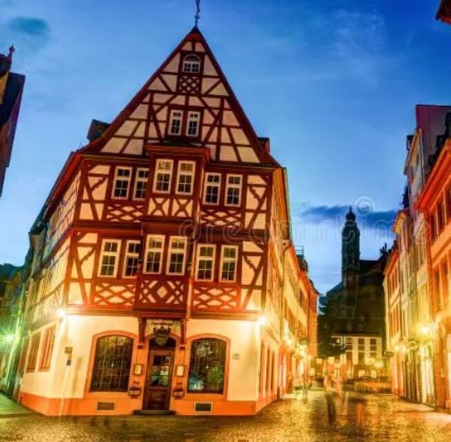 Mainz: guided evening tour of the Rhine embankment/old town in German and English - Breakdown of the Itinerary