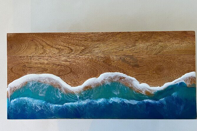Make your own Maui Souvenir/Ocean resin class - Making Memories and Art in Maui: A Detailed Look at the Kai Luna Creations Resin Class