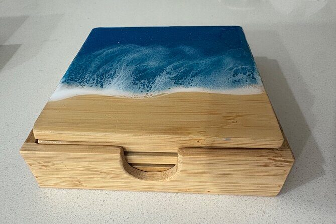 Make Your Own Maui Souvenir: Ocean Resin Coaster Class - Key Points