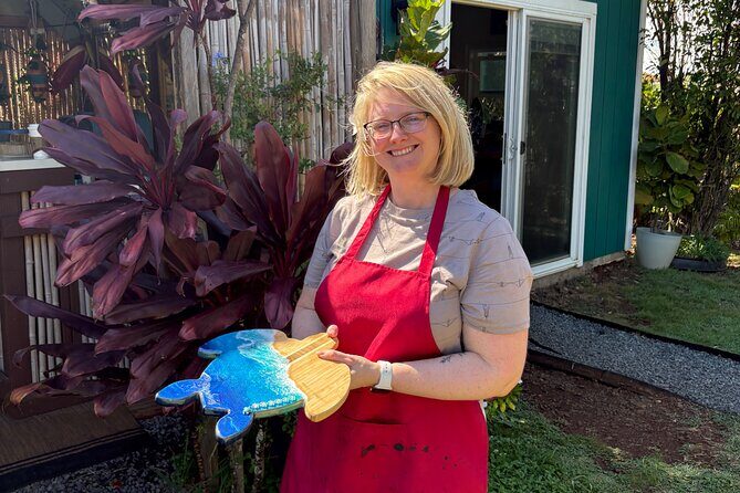 Make Your Own Maui Souvenir: Ocean Resin Coaster Class - What Past Participants Say