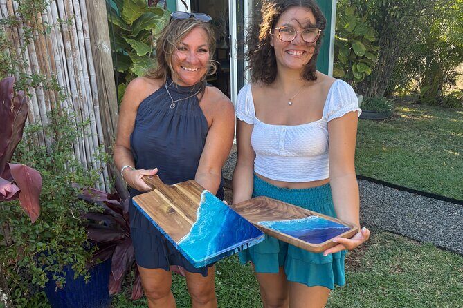 Make Your Own Maui Souvenir: Ocean Resin Coaster Class - FAQs