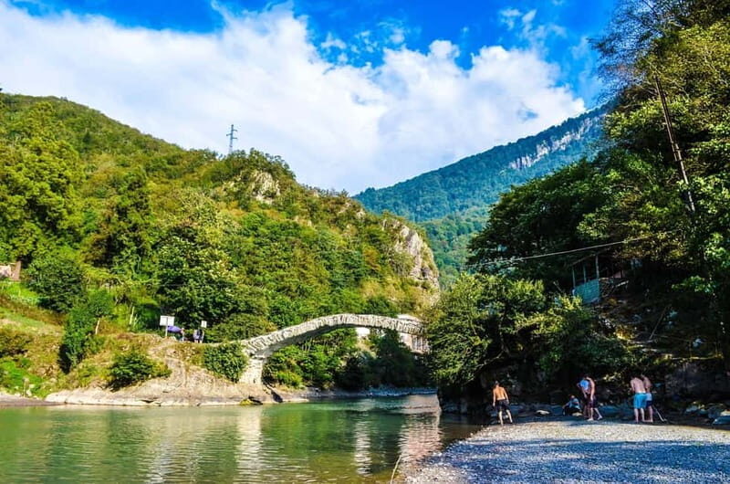 Makhuntseti: Day Tour with Waterfall, Arch Bridge - The Journey Begins: The Confluence of Two Rivers