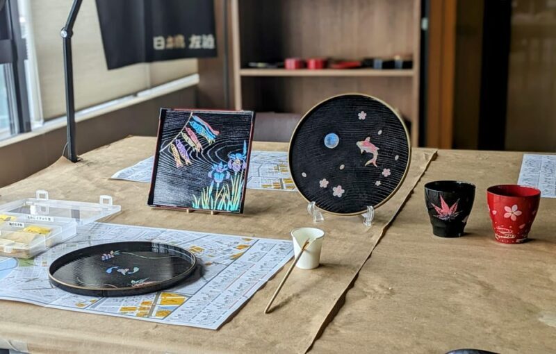 Makie (gold lacquer) experience in Tokyo (English Guide) - Key Points