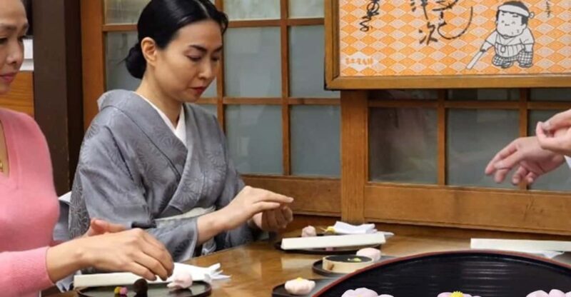 Making Wagashi (Japanese sweets) at Tokyos Koboji Temple - An In-Depth Look at the Experience