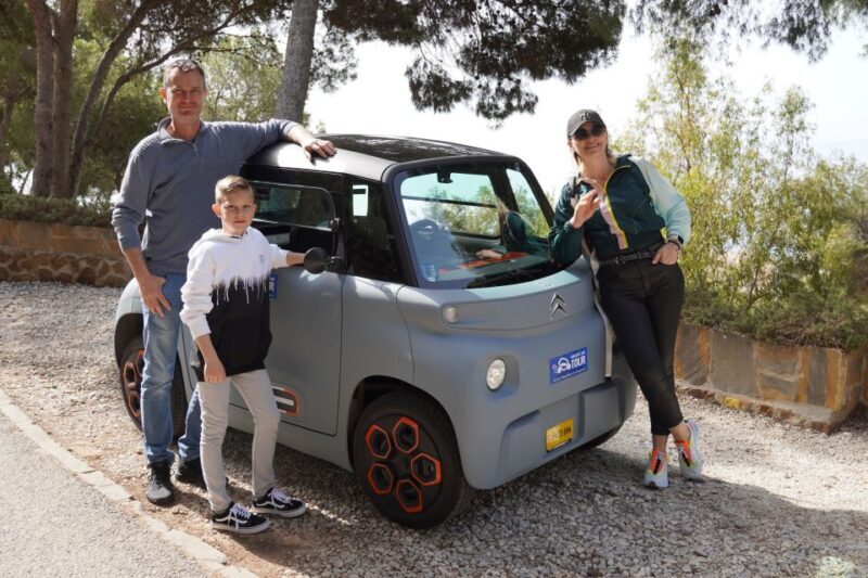 Malaga: Electric Car City Tour and visit Gibralfaro Castle - Key Points