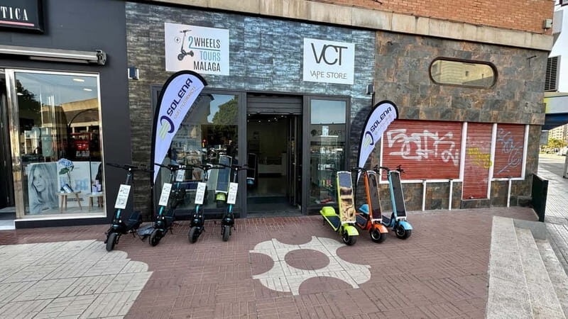 Malaga: Explore Malaga on a Solar Scooter - Malaga: Explore Malaga on a Solar Scooter