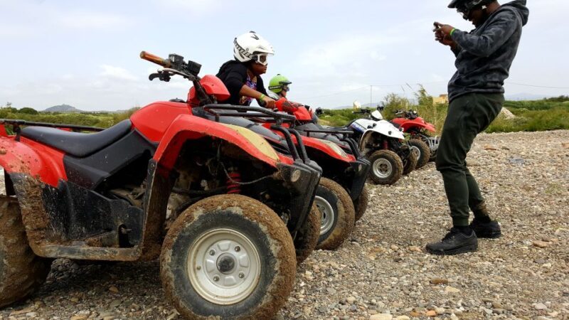 Málaga: Off-Road 2-Seater Quad Tour through Land and River - Plane Spotting and Villages