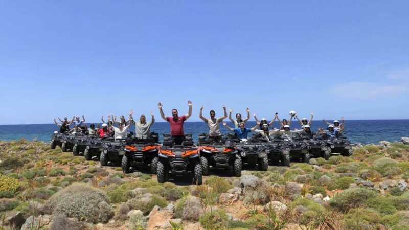 Malia: Off-Road Quad Safari Tour with Lunch and Transfers - Key Points