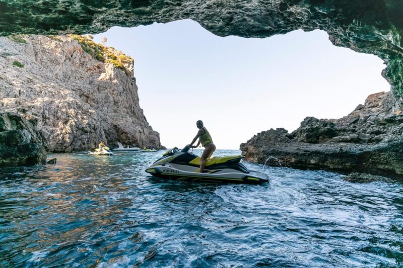 Mallorca Alcudia: Jack Sparrow Cave Jet Ski Tour - Discovering the Itinerary and What It Means for You