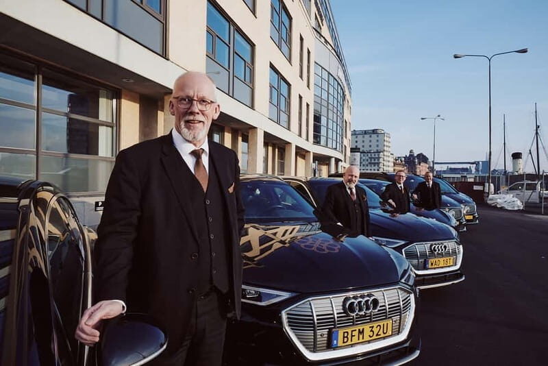 Malmö in 30 Minutes luxury e-car (Audi, E- Mercedes ) - Inclusions and Practical Details