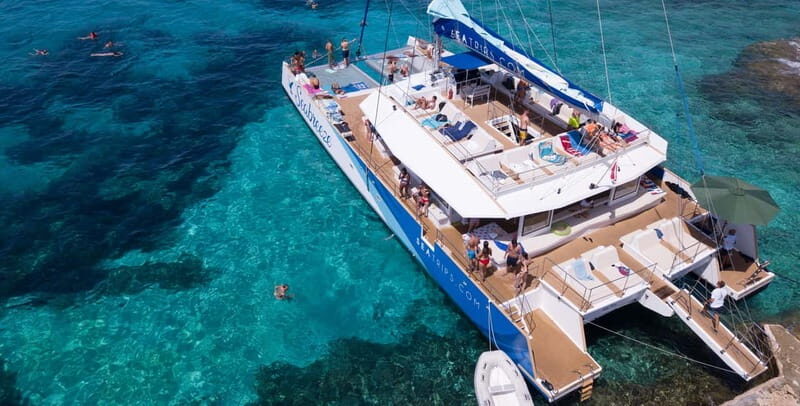 Malta: Blue Lagoon, Beaches & Bays Trip by Catamaran - Key Points