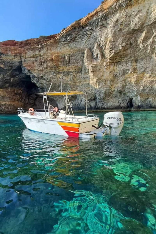 MALTA Comino BlueLagoon Private Boat trips - Key Points