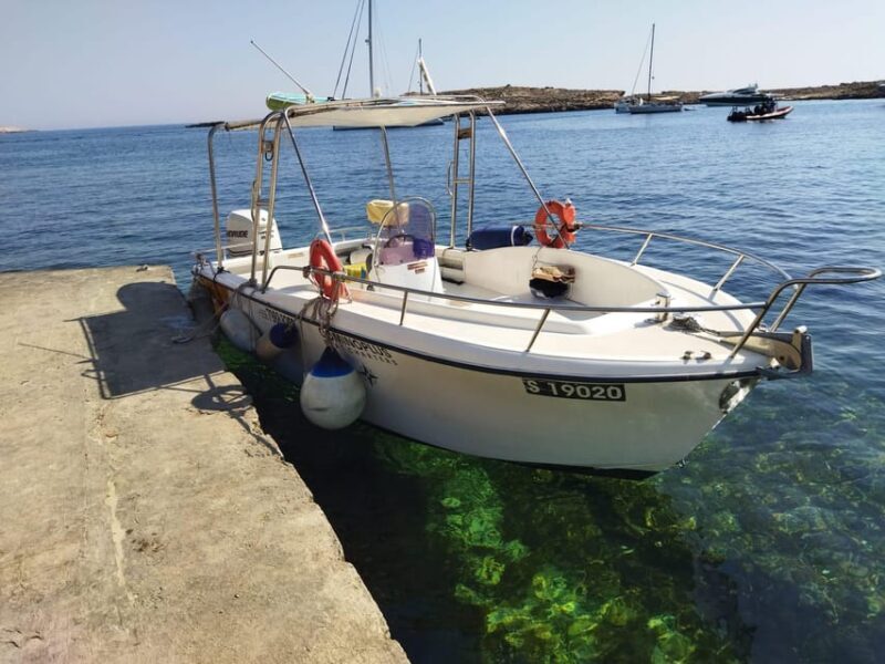 MALTA Comino BlueLagoon Private Boat trips - An Authentic Look at Malta’s Water-Based Treasures