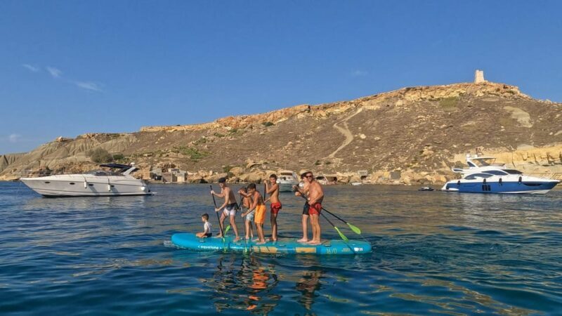 Malta: Guided Giant SUP Tour - An Introduction to Malta’s SUP Adventure