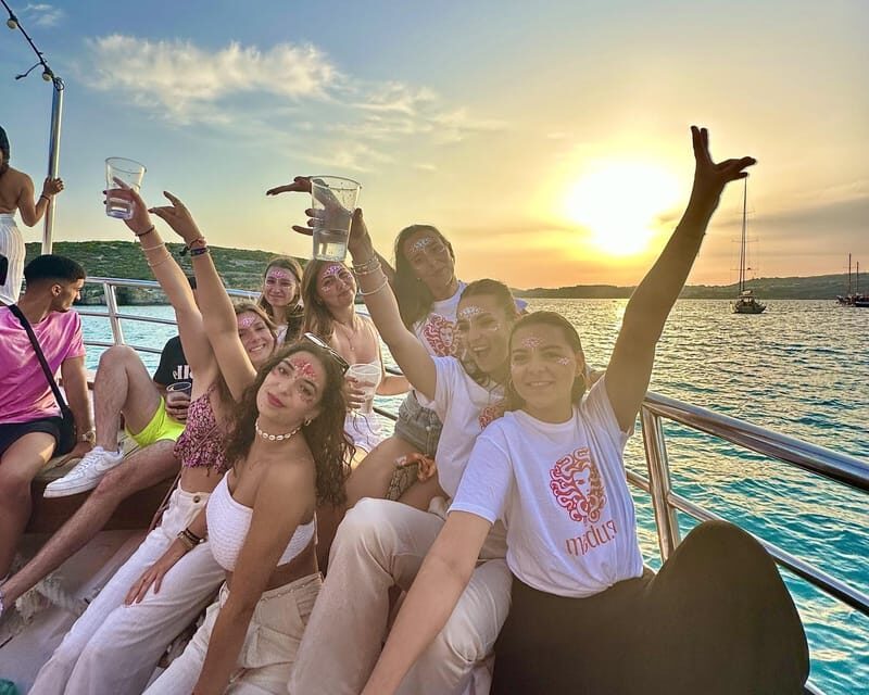 Malta: Party Boat to Blue Lagoon and Comino with Open Bar - In-Depth Breakdown of the Tour Components
