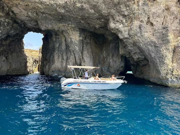 Malta:Gozo,Comino,Crystal/BlueLagoon&Caves Private Boat trip - An In-Depth Look at the Maltese Waterways