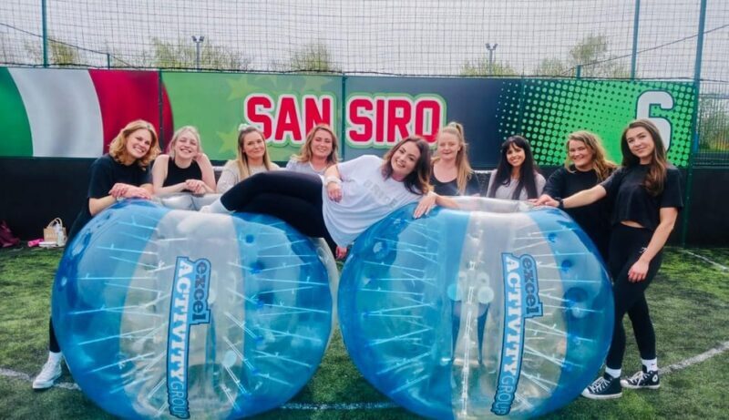 Manchester: Bubble/Zorbing Football Reservation Deposit - Key Points