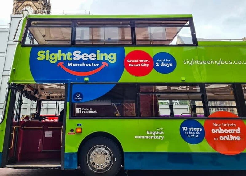 Manchester: Sightseeing Bus Tour - Key Points