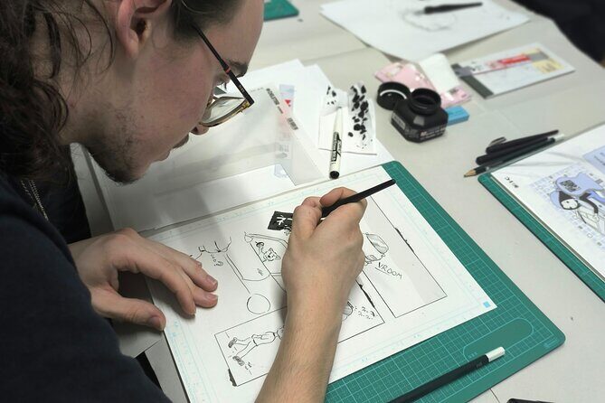 Manga Drawing Workshop in Tokyo and Manga History - The Itinerary in Detail