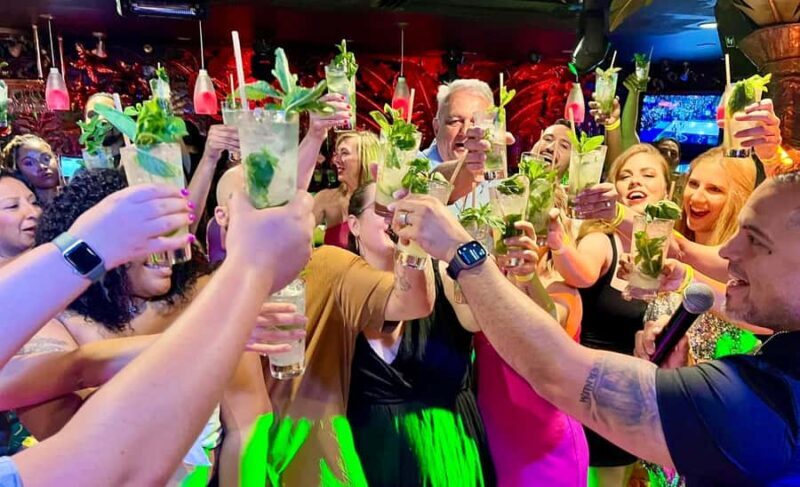 Mango's Miami: Salsa Lessons, Mojitos, Bites & Live Music - Tasting Cocktails and Tasty Bites