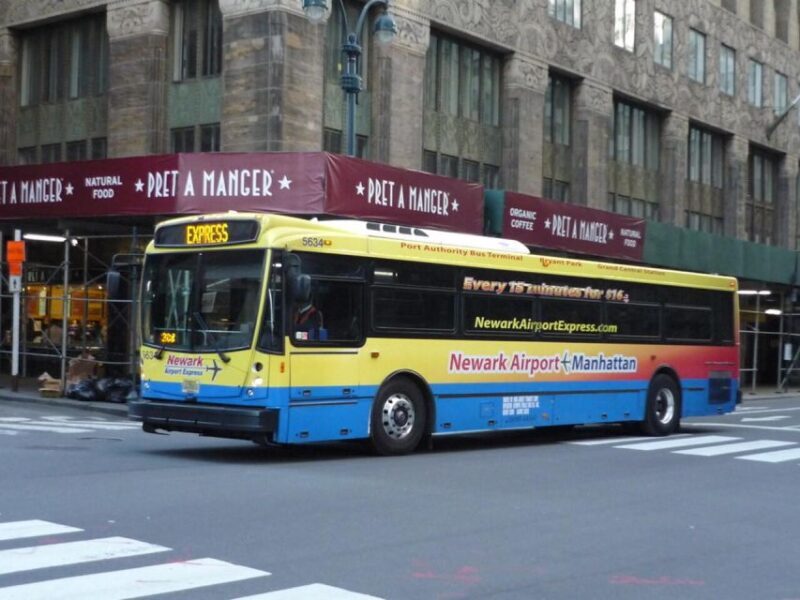 Manhattan: Bus Transfer from/to Newark Airport - FAQs