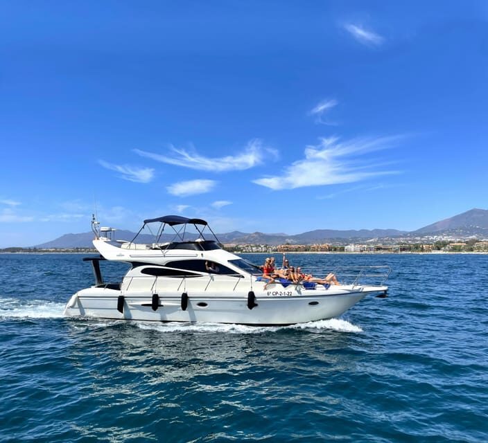 Marbella: Private Cruise in Yacht - Water Sports and Additional Activities