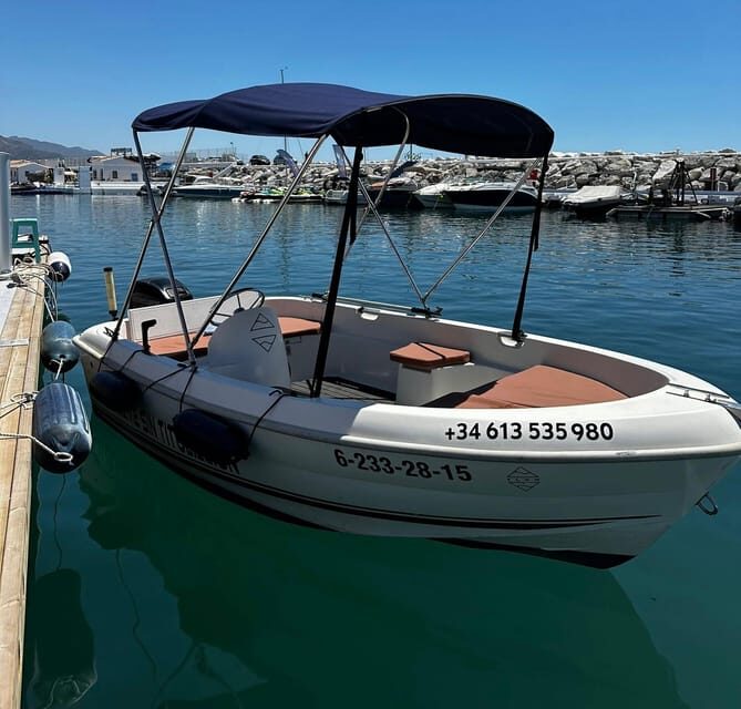 Marbella: Puerto Banús Boat Rental with No License Needed - What to Expect