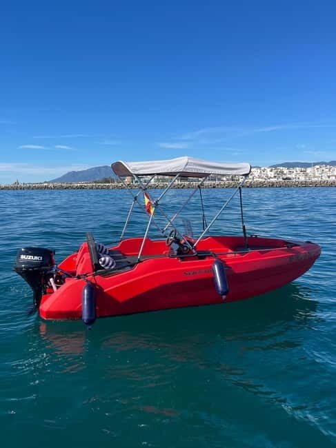 Marbella: Puerto Banús Boat Rental without License Needed - Key Points