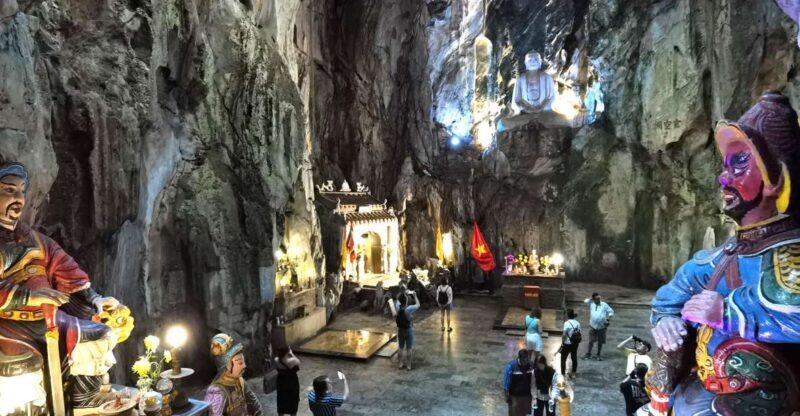 Marble Mountains & afternoon Ba Na Hills small group tour - Key Points