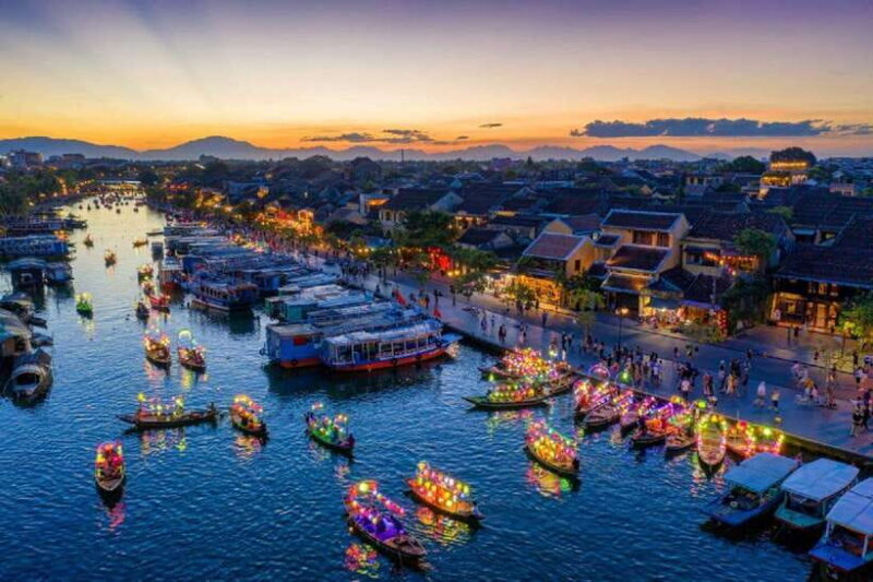 MARBLE MOUNTAINS - COCONUT JUNGLE - HOI AN CITY FULL-DAY - The First Stop: Son Tra Peninsula and Lady Buddha