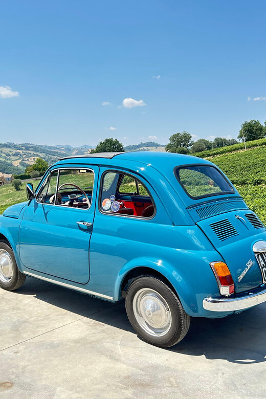 Marche: Tour in vintage Fiat 500 around Verdicchio hills - Introduction to the Vintage Fiat 500 Tour in Marche
