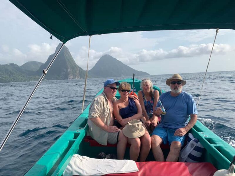 Marigot st Lucia boat tours and water activities , private - Detailed Breakdown of the Itinerary