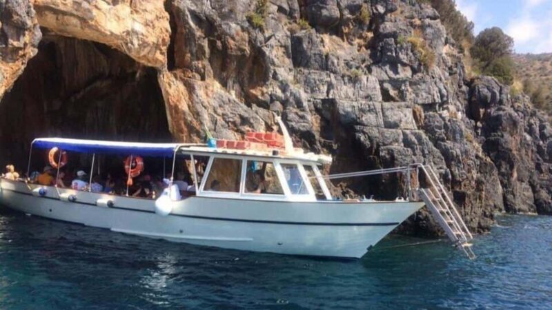 Marina di Camerota: boat tour in Baia Infreschi - The Journey Through the Coastline