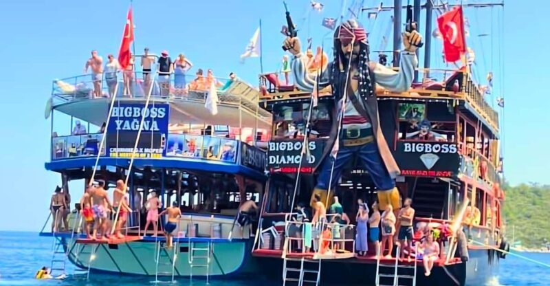 Marmaris: Big Boss Diamond Pirate Boat Trip - Key Points