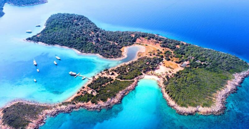 Marmaris Cleopatra Island Boat Tour with Lunch & Soft Drinks - Key Points
