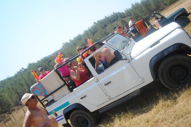 Marmaris & Icmeler Jeep Safari w/Water Fight, Colour & Foam Party - The Itinerary in Detail