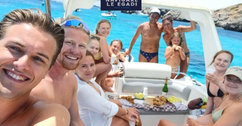 Marsala: Favignana dinghy tour with wine tasting - Afternoon Exploration and More Swimming